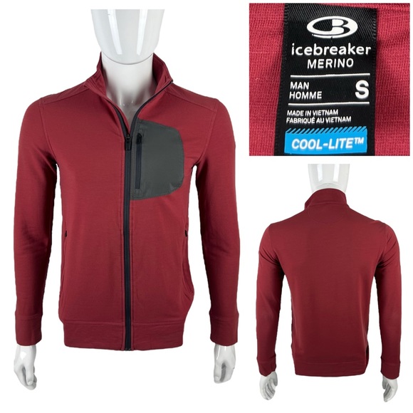 Icebreaker | Jackets & Coats | Icebreaker Merino Mens Small Jacket ...